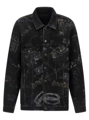 Balenciaga Oversize' Jacket - Black