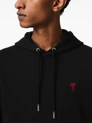 AMI Paris De Coeur Cotton Hoodie - Multicolor