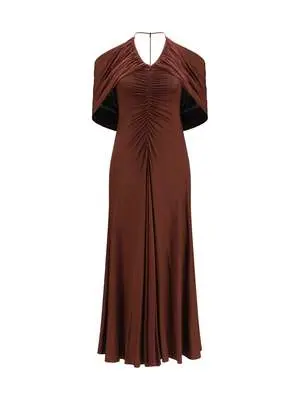 SELF-PORTRAIT Jersey Midi Dress