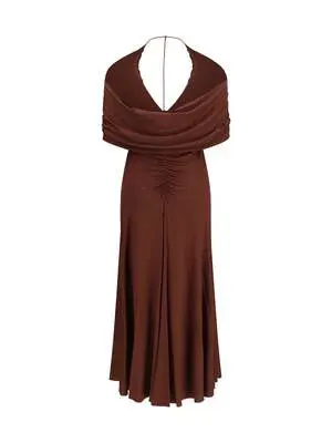 SELF-PORTRAIT Jersey Midi Dress