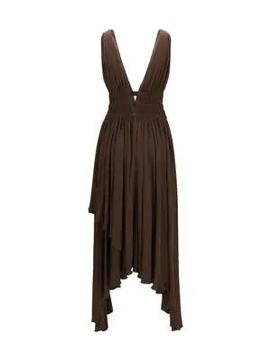 Alaïa Deesse Dress - Brown