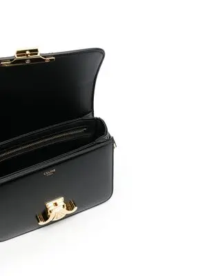 Celine Triomphe Teen Leather Shoulder Bag