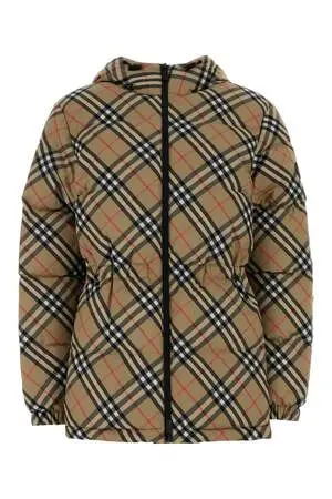 Burberry Embroidered Polyester Padded Jacket