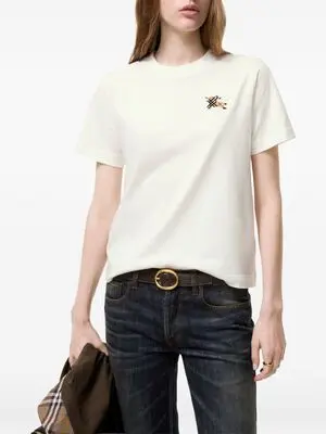 Burberry Logo Cotton T-shirt