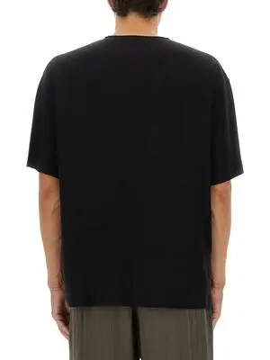 LEMAIRE Relaxed Fit T-shirt - Black
