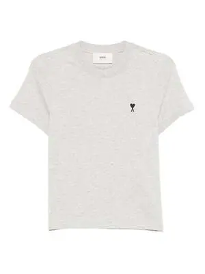 AMI Paris De Coeur Cotton T-shirt - Multicolor