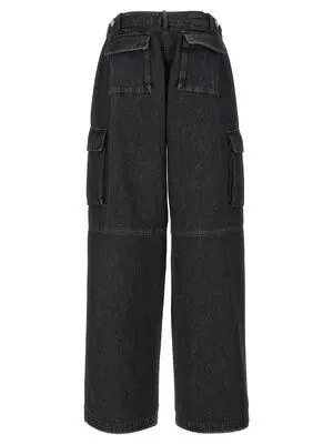 Coperni Denim Wide Leg Cargo' Jeans