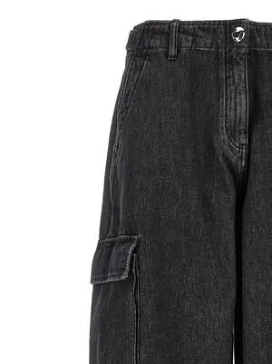 Coperni Denim Wide Leg Cargo' Jeans
