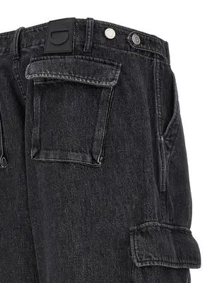 Coperni Denim Wide Leg Cargo' Jeans
