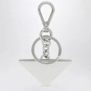 Prada Metal Keyring - Black