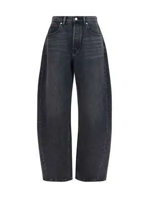 Alexander Wang Crystal Balloon Jeans