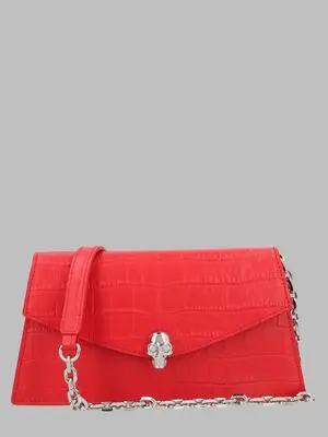 Alexander McQueen Borsa Skull Mini - Red