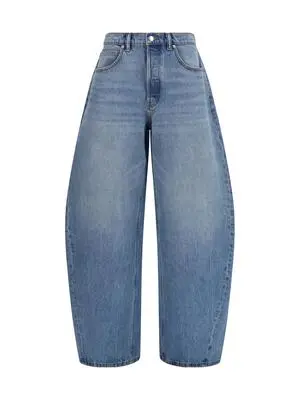 Alexander Wang Crystal Balloon Jeans