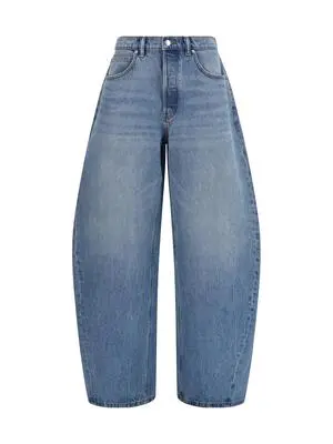 Alexander Wang Crystal Balloon Jeans - Blue