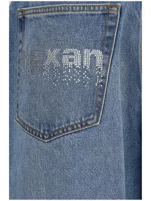 Alexander Wang Crystal Balloon Jeans - Blue