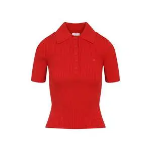 COURREGES Signature Polo - Red