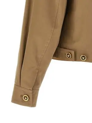 Versace Canvas Jacket - Cream
