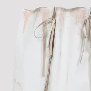 Prada Calf Leather Midi Skirt