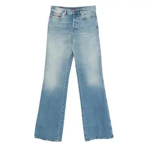 Gucci Denim Flared Jeans - Blue