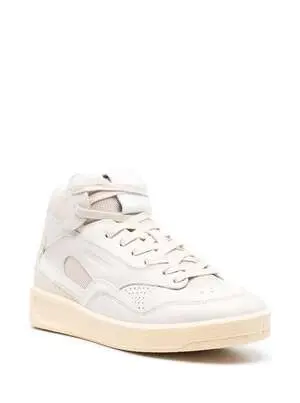 JIL SANDER Canvas High-top Sneakers - Multicolor