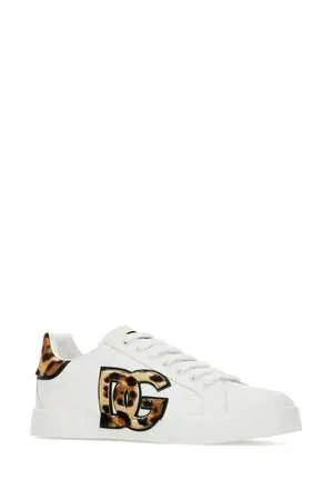 Dolce & Gabbana Leather Sneakers - Multicolor