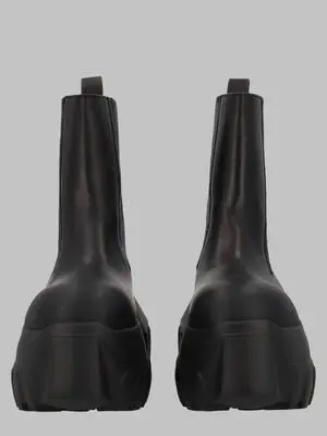 Rick Owens Stivale Beatle Mega Tractor - Black