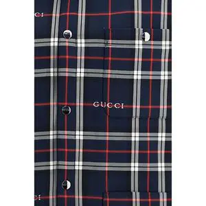 Gucci Jackets Shirt Jackets - Blue