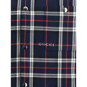 Gucci Jackets Shirt Jackets - Blue