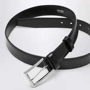 Prada Polished Leather Belt