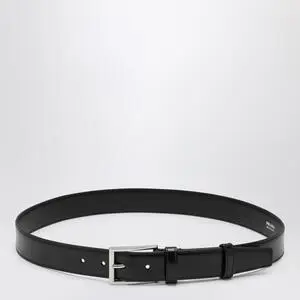 Prada Polished Leather Belt - Black