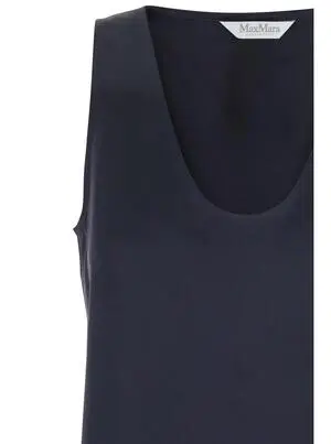 Max Mara Silk Sleeveless Top - Multicolor