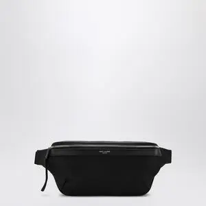 Saint Laurent Canvas Belt Bag - Black