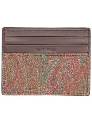 Etro Portacarte Paisley