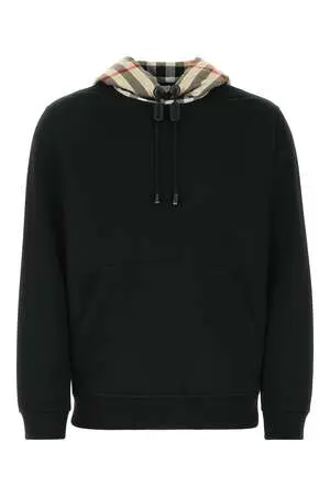 Burberry Cotton Sweatshirt - Black