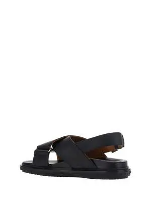 Marni Fussbett Sandals - Black