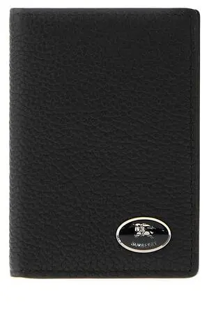 Burberry Leather Card Holder - Black