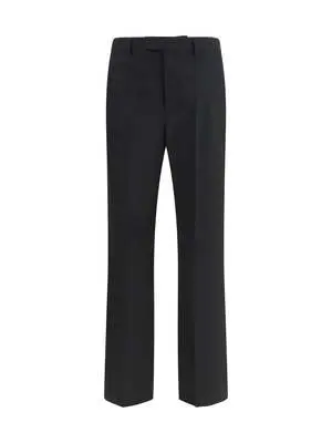 Valentino Garavani Wool Tailored Pants - Black