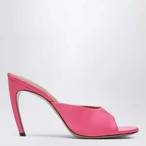 Attico Fuchsia Betta Mules - Pink