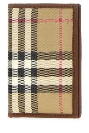 Burberry Printed Canvas Card Holder