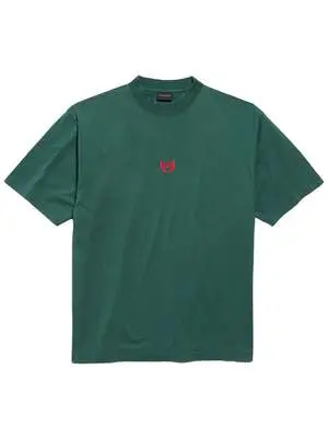 Balenciaga Laurel Medium Fit Jersey Classic T-shirt - Green