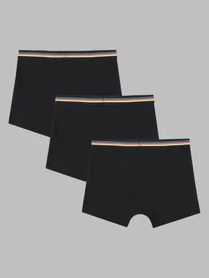 Paul Smith 3-pack Boxer In Cotone - Black