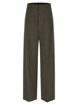Balenciaga Large Tailored' Pants - Brown