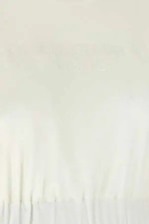 Dolce & Gabbana Logo Chenille Top - White