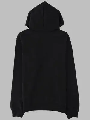 Jacquemus Felpa Con Cappuccio - Black