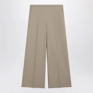 Moncler Cotton Trousers - Cream