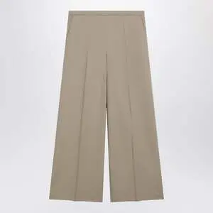Moncler Cotton Trousers - Cream