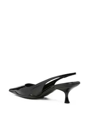 Prada Leather Slingback Pumps - Multicolor