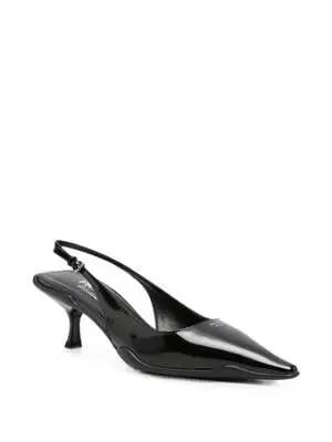 Prada Leather Slingback Pumps - Multicolor