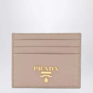 Prada Powder- Saffiano Cardholder - Pink