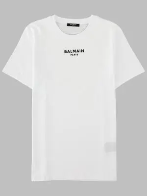 Balmain Embroidered Logo T-shirt - White